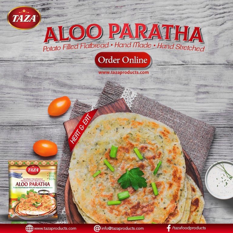 How to make a perfect aloo paratha! - Taza Food Products